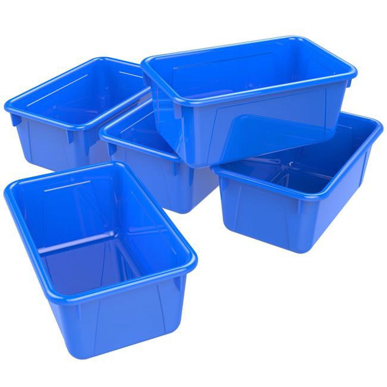 Classroom Small Cubby Bin, Blue - Pack of 5 - Walmart.com