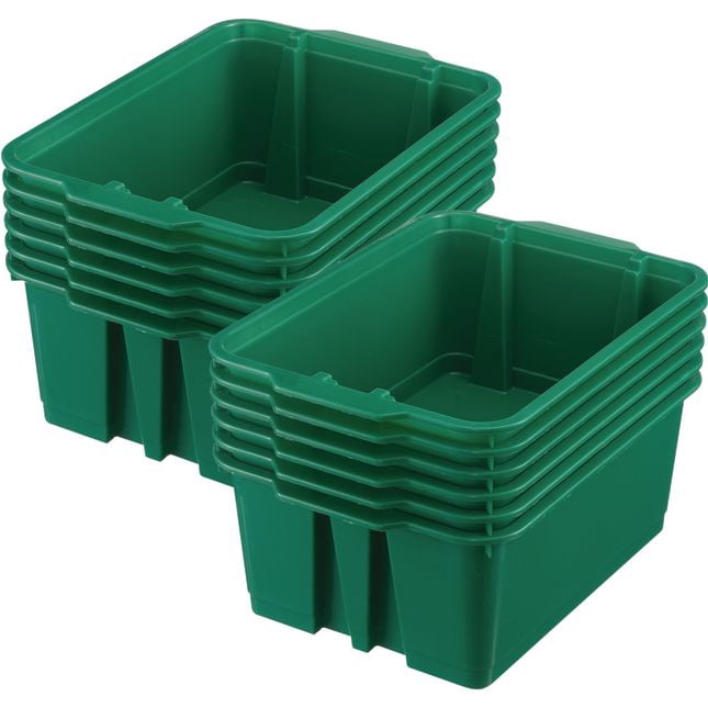 Classroom Stacking Bins - 12 bins - Walmart.com