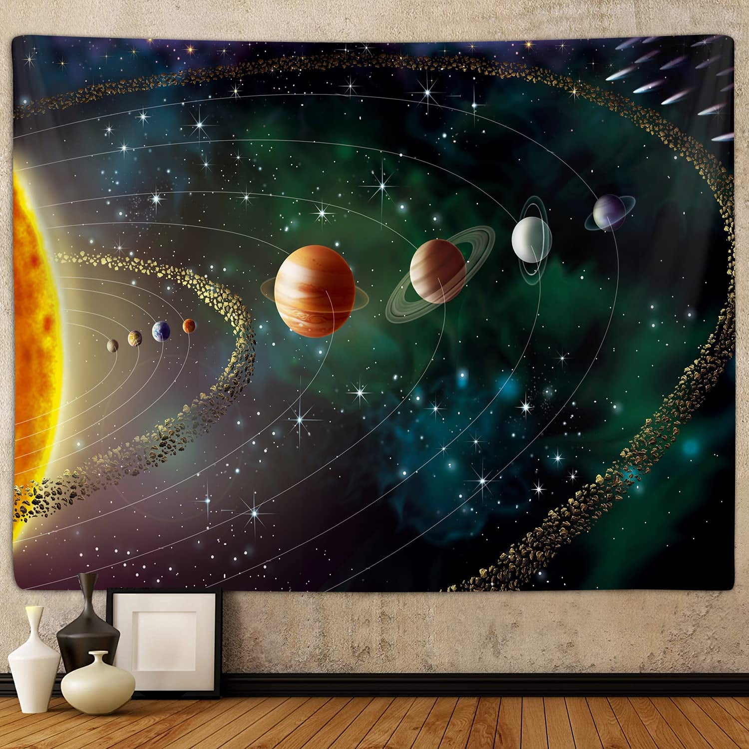 Classroom Tapestry for Science Lab Backdrop Decorations, Math Science ...