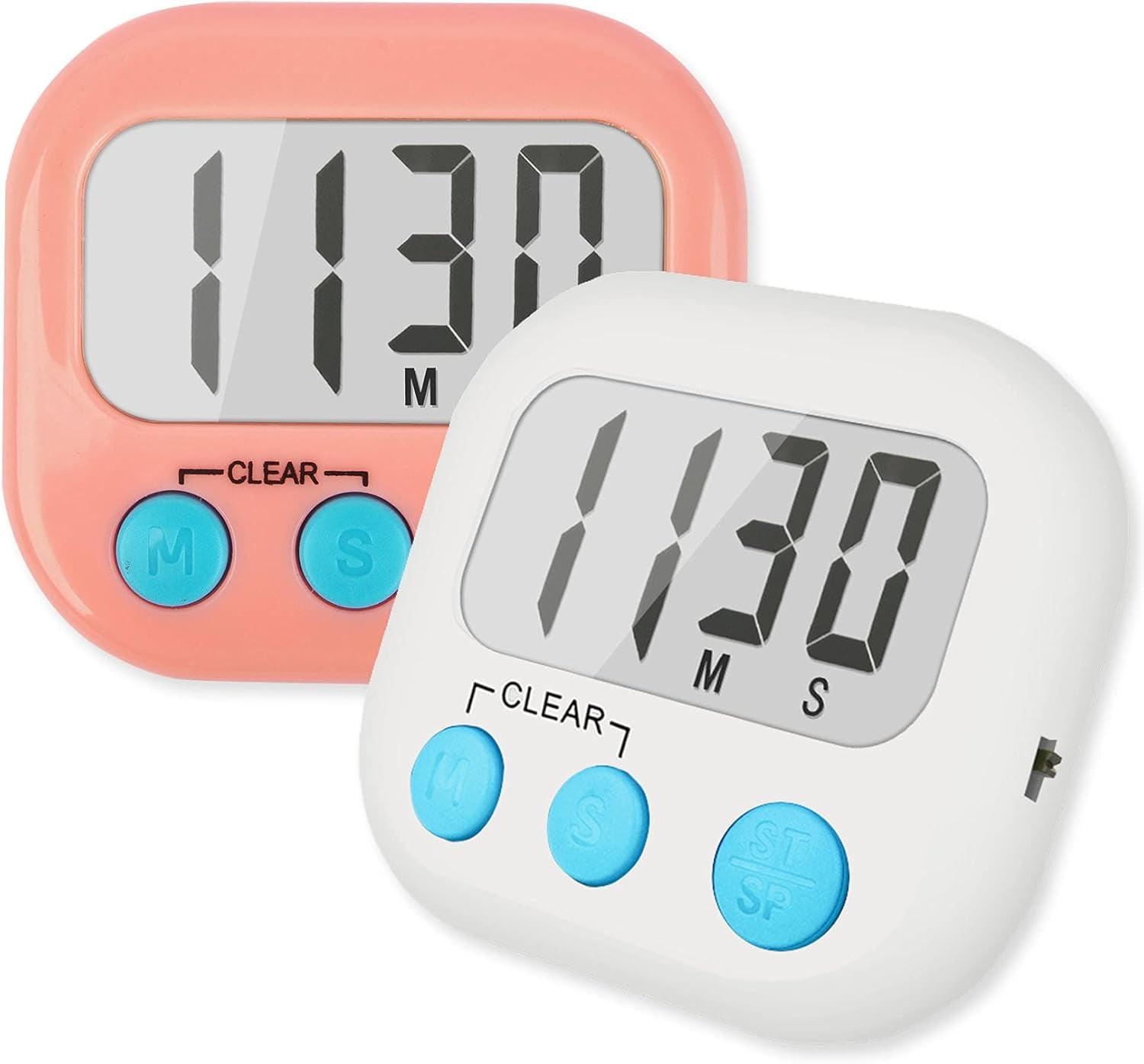 Classroom Timers for Teachers Kids Large Magnetic Digital Timer 2 Pack ...