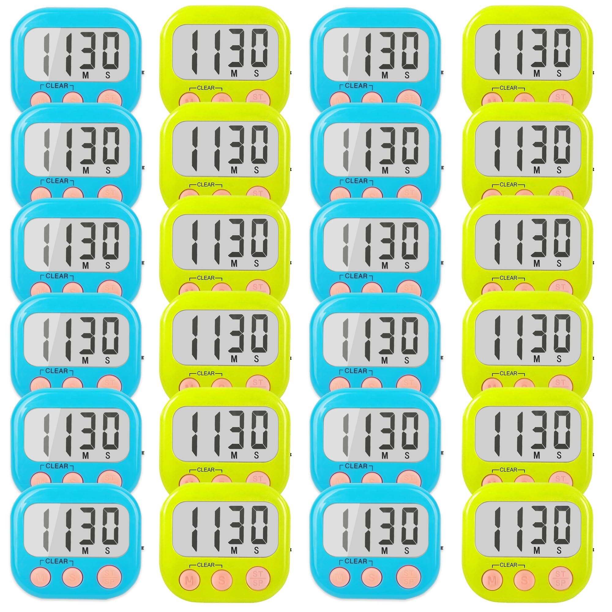 Classroom Timers for Teachers Kids Large Magnetic Digital Timer 2 Pack ...