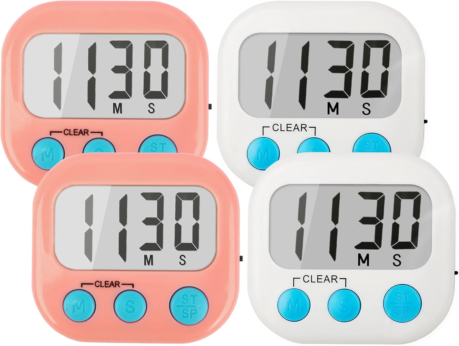 Classroom Timers for Teachers Kids Large Magnetic Digital Timer 2 Pack ...