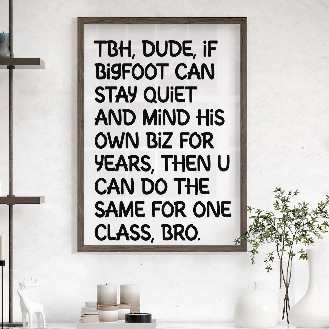 Classroom Typography Wall Art, School Quote Decor, Unframed Canvas Size ...