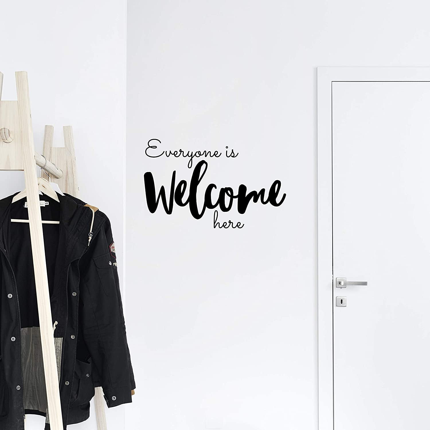 Classroom Wall Decal - "Everyone is Welcome Here" - Walmart.com