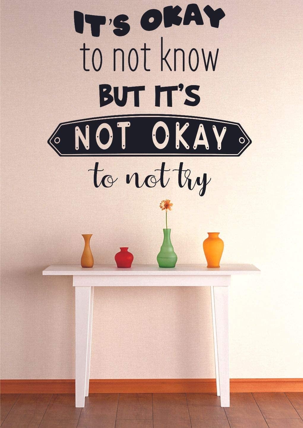 Classroom Wall Decals Stickers Decor Education Educational Quotes for ...