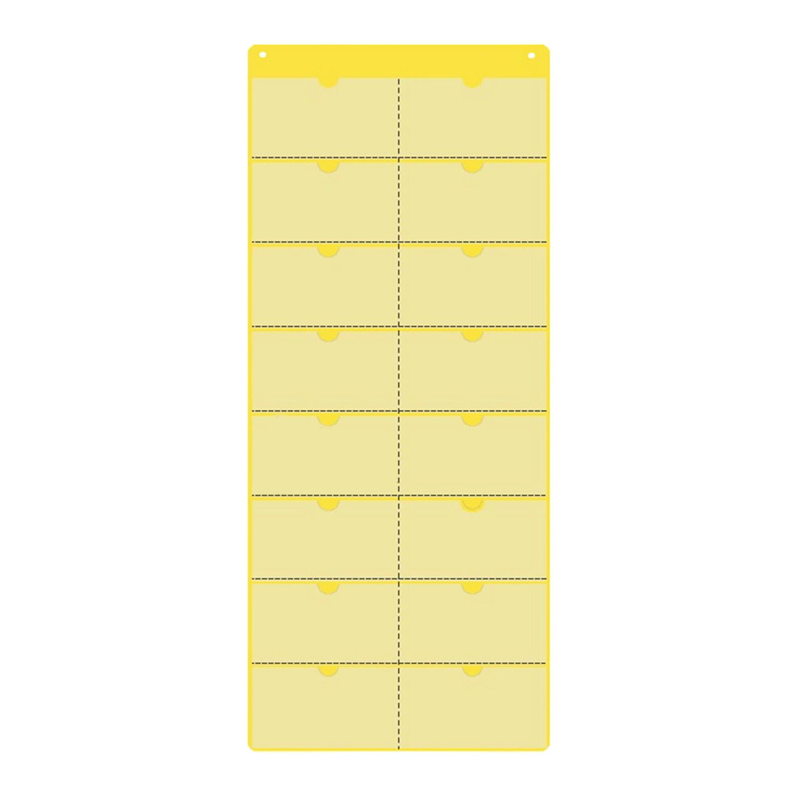 Classroom Wall Organizer Calendar Pocket Chart Oxford PVC Material for ...