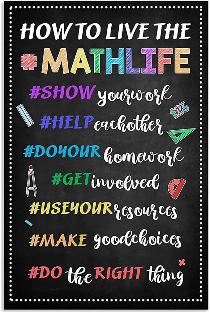Classroom Welcome Back To School Poster, Motivational Sign 8x12 inch ...