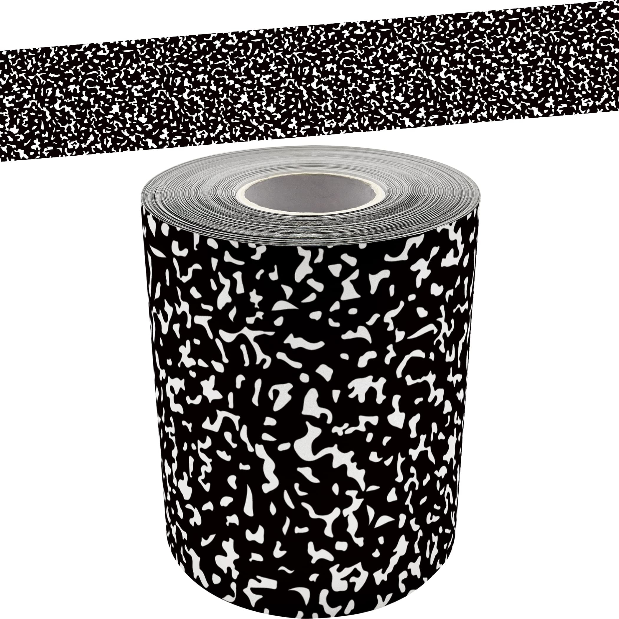 Classroom border trim 50ft, 3 inch wide black rolled border, bulletin ...