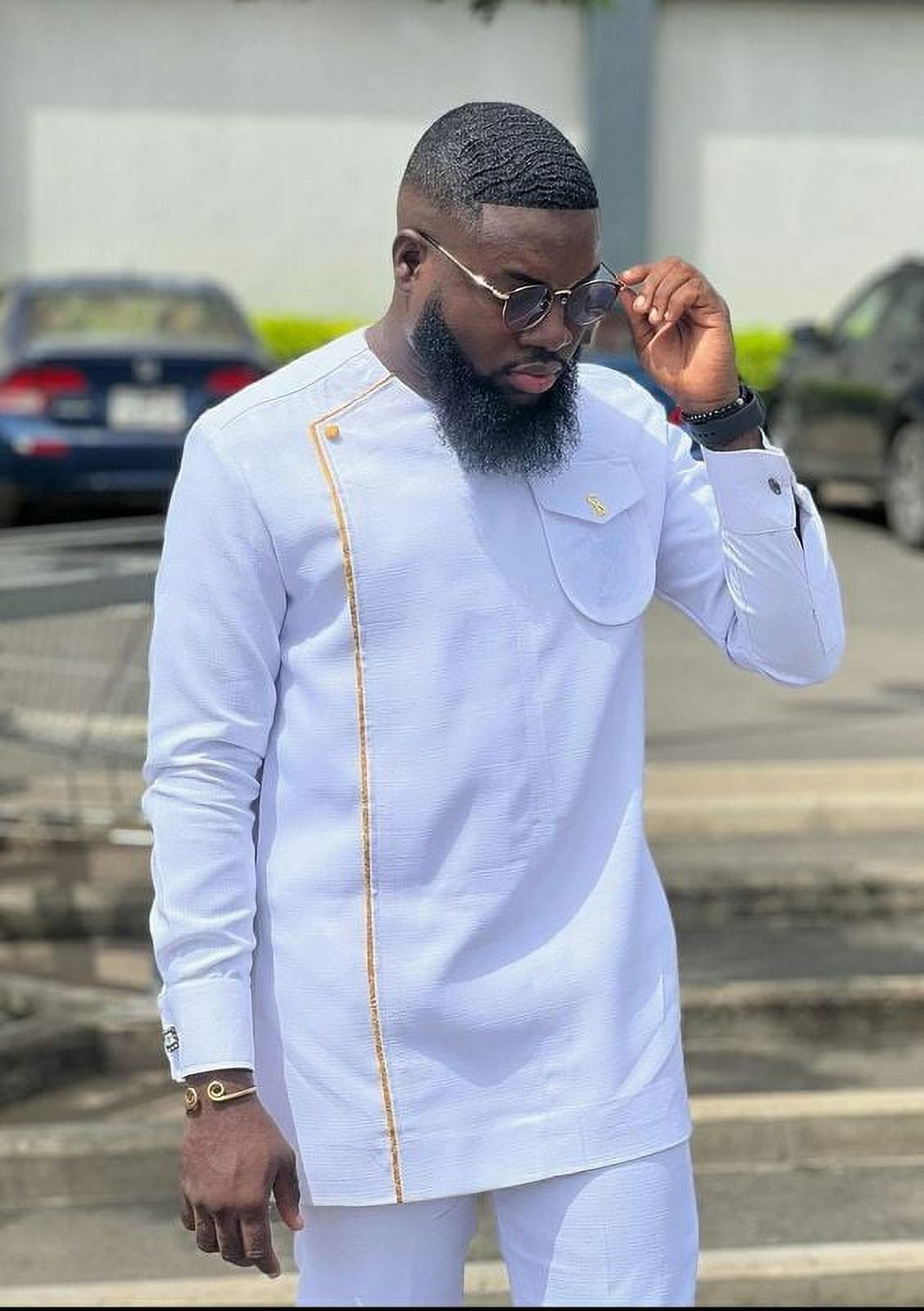 Classy African man clothes, African men traditional wear, African men ...