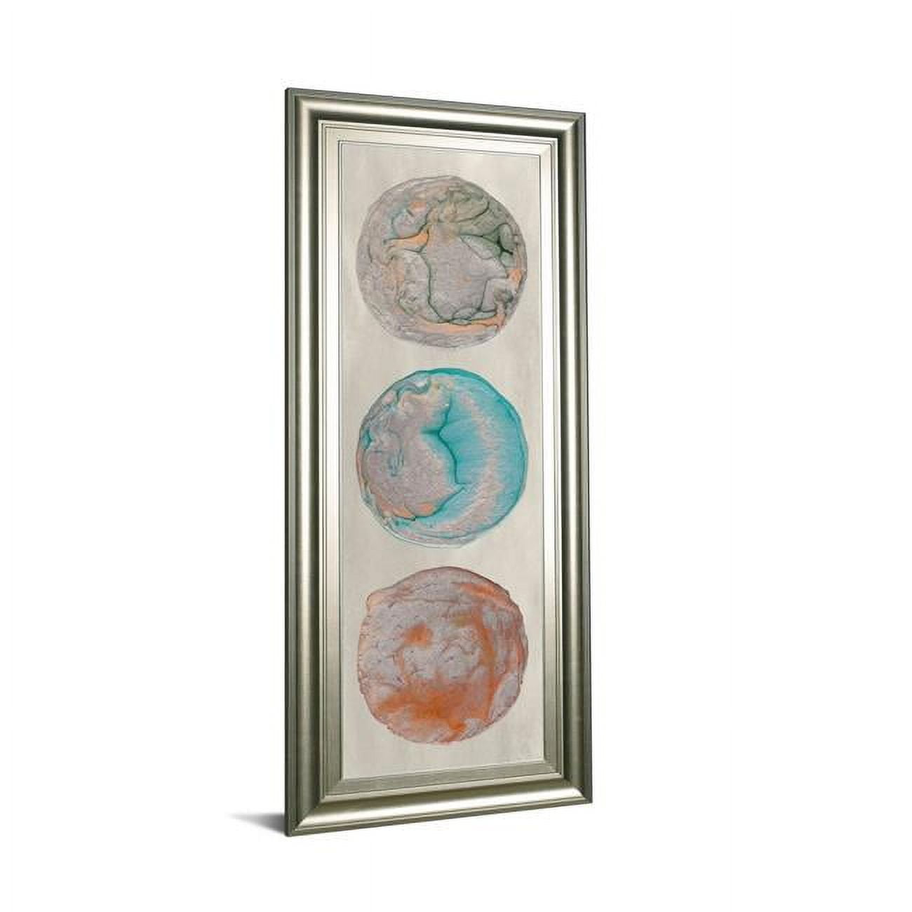 Classy Art 3004 18 x 42 in. Planet Trio II by Alicia Ludwig Framed ...