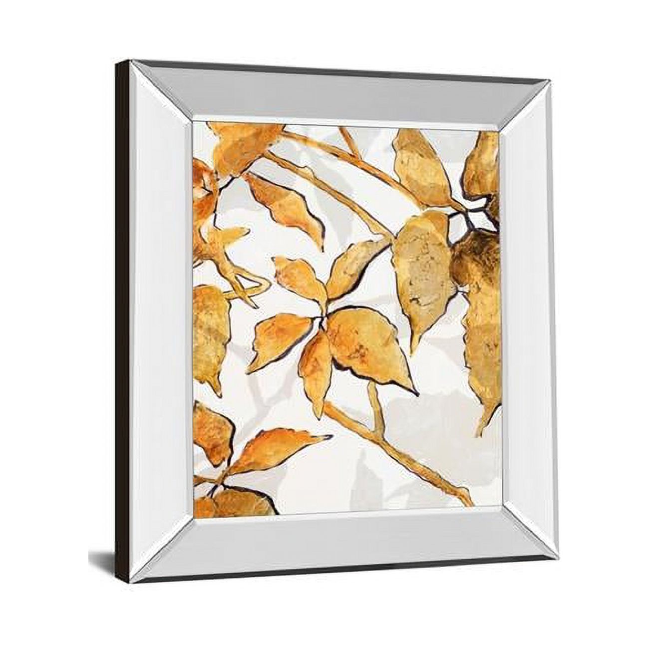 Classy Art 8480MF 22 x 26 in. Gold Shadows I by Patricia Pinto Mirror ...