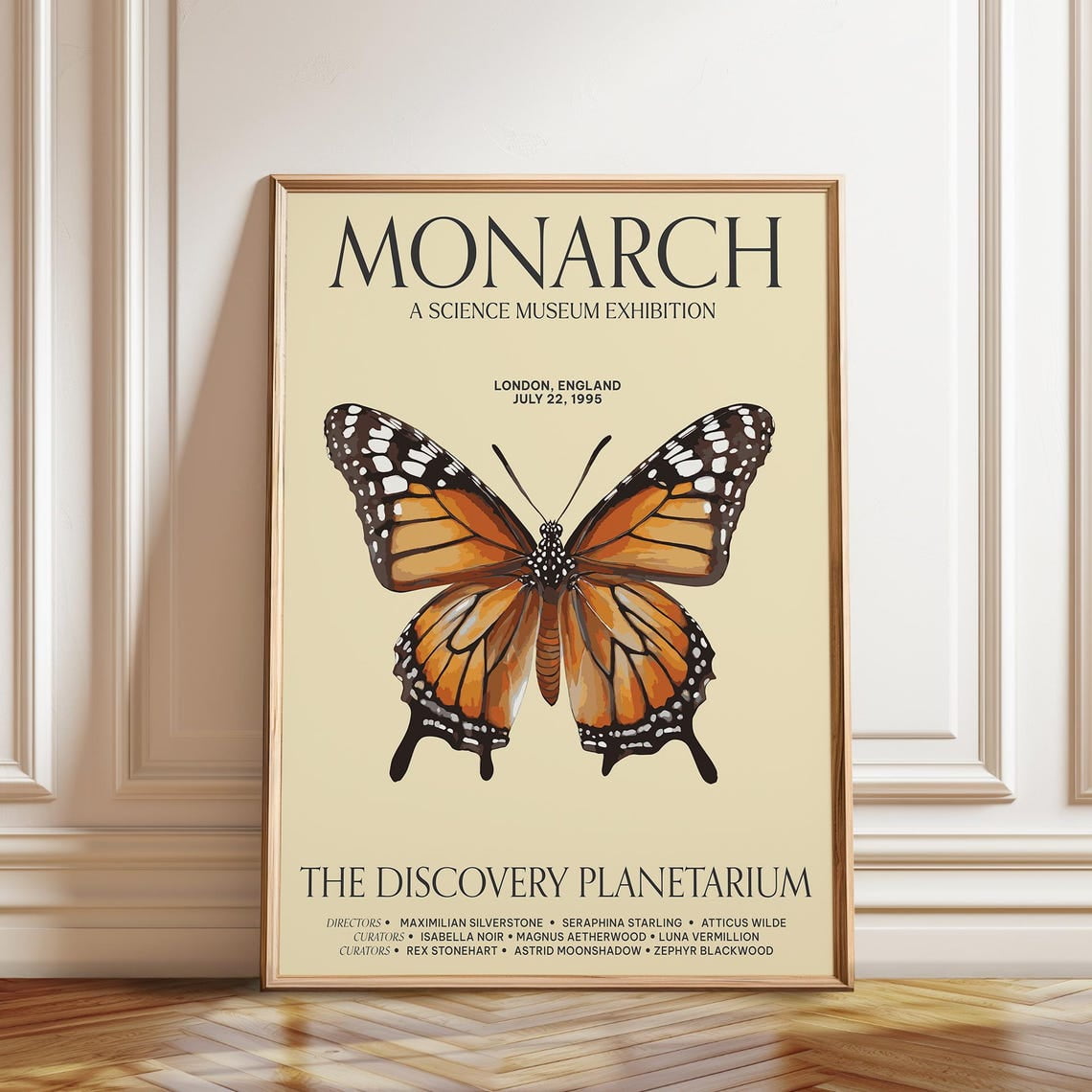 Classy Butterfly Wall Art For Home And Office - Monarch Marvel: 1995 ...