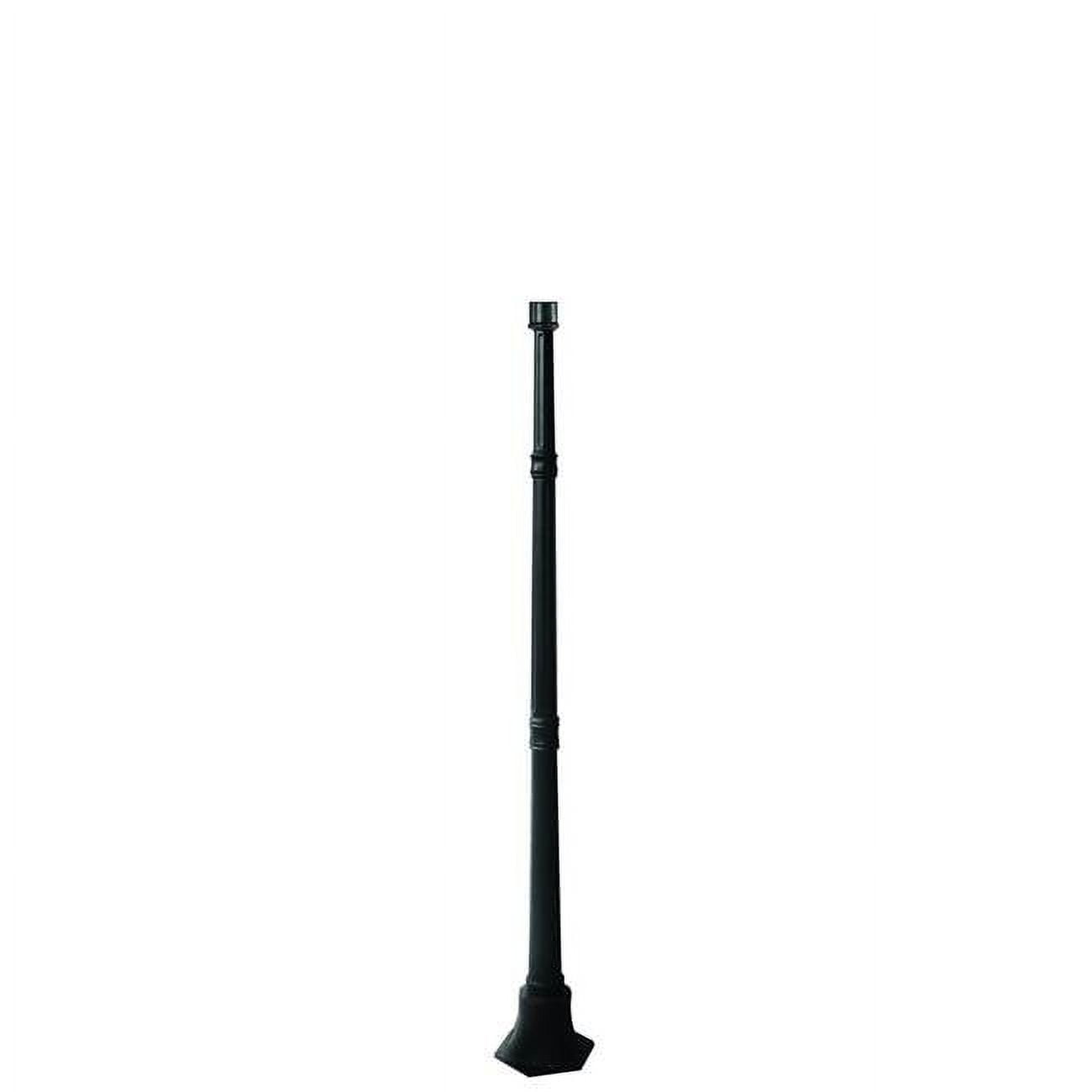 Classy Caps Manufacturing Aluminum Lamp Post Base, Black - Walmart.com