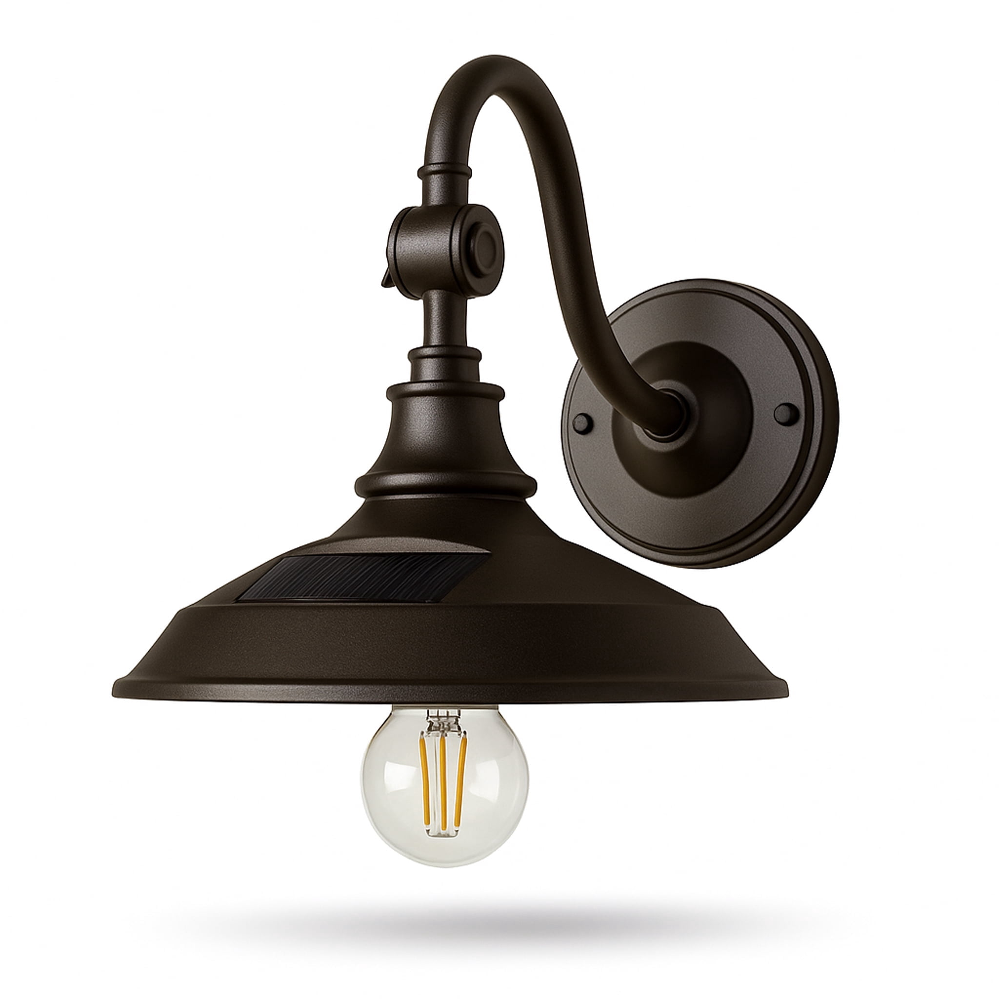 Free Shipping! Classy Caps Sbl738 10" Wide Solar Led Barn Light ...