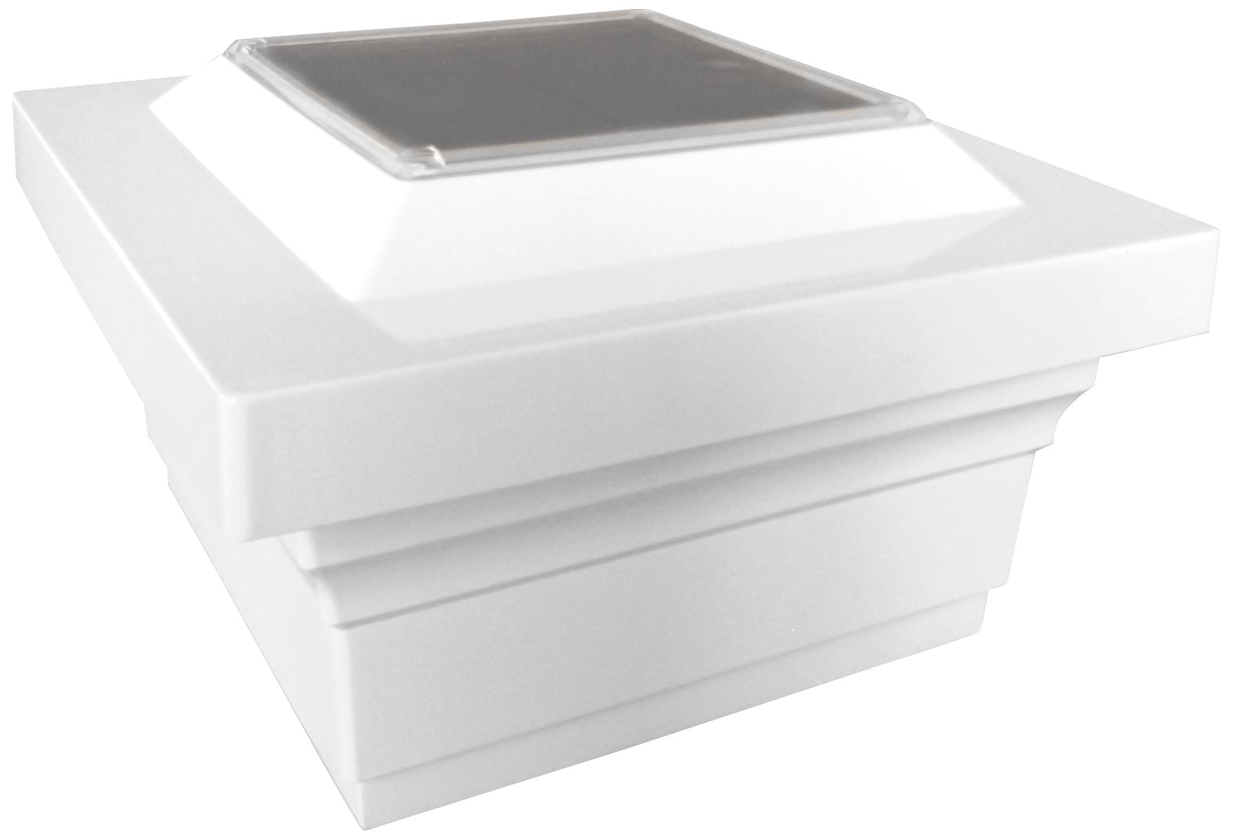 Classy Caps Slo75 Majestic 7" Wide Led Solar Post Cap Light That Fits 5 ...