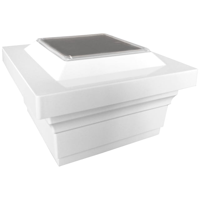 Classy Caps Slo75 Majestic 7" Wide Led Solar Post Cap Light That Fits 5 ...