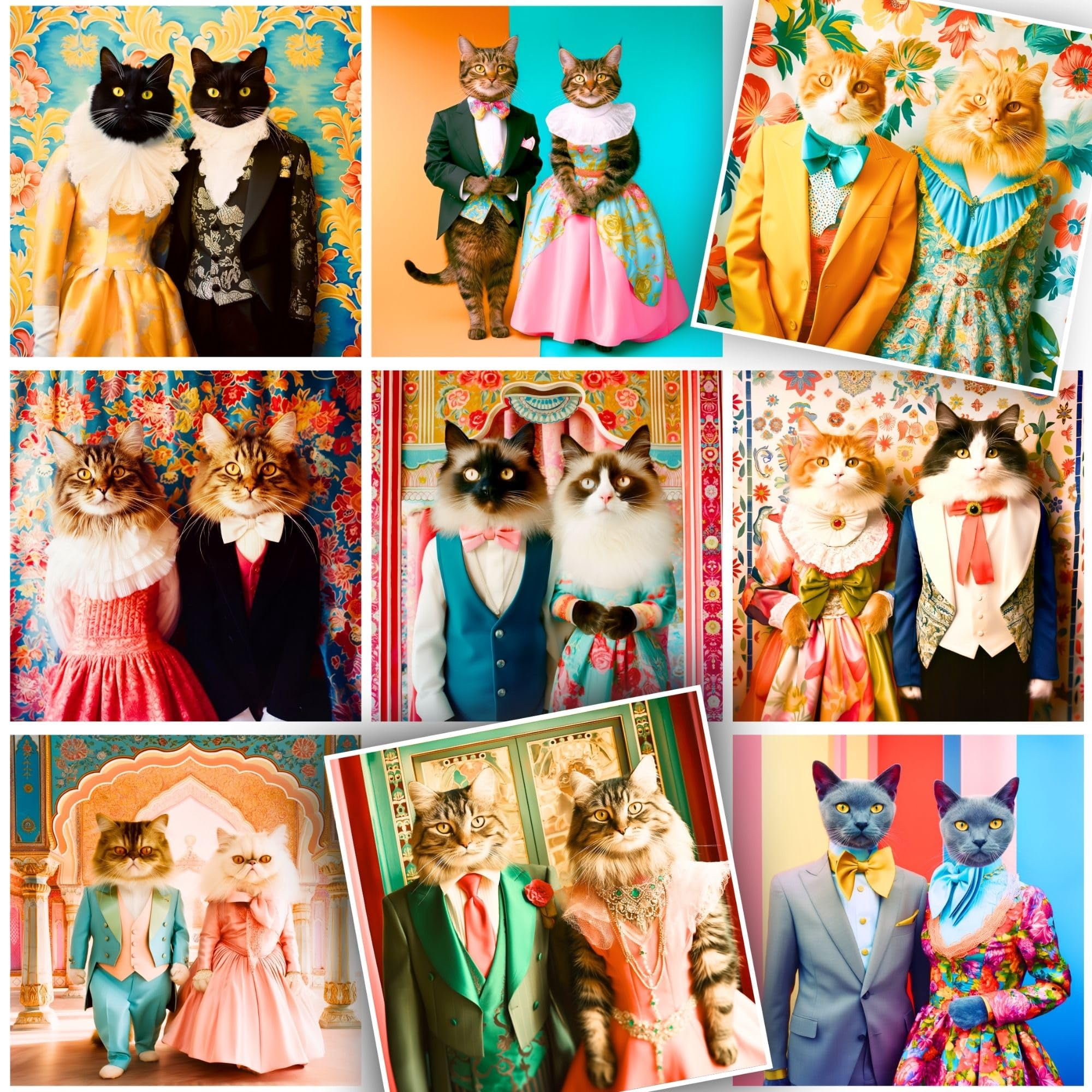 Classy Cats 500-Piece Puzzle OIF8 for Adults & Teens - Fun Cat Lover ...