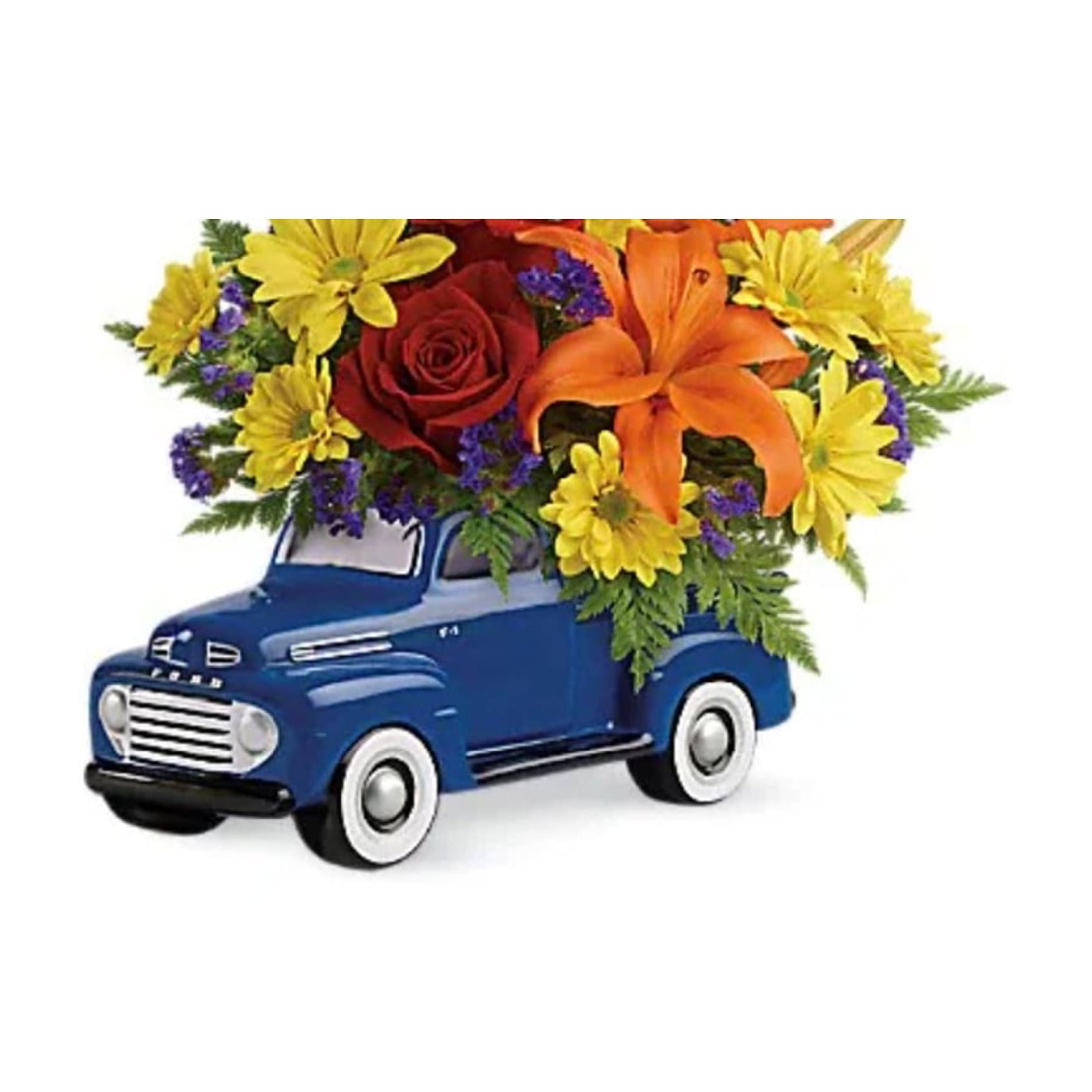 Classy Design Florist Vintage Ford Pickup Bouquet - Standard - Walmart.com