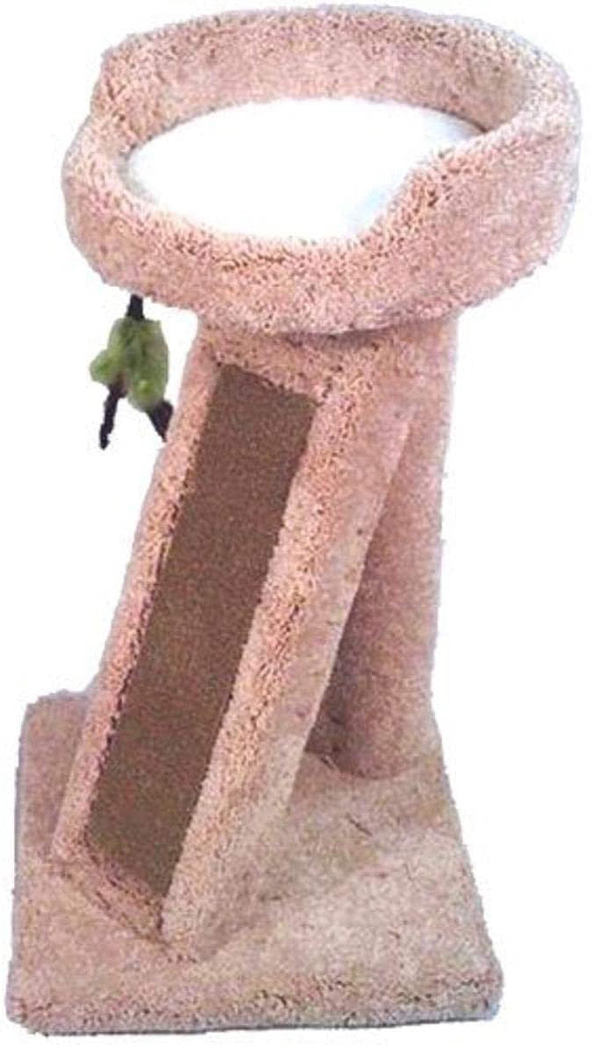 North American Pet Classy Kitty Nap and Scratch Cat Pedestal Bed with ...