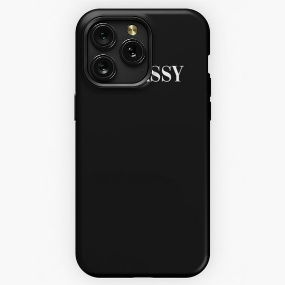 Classy Minimal Elegant Typography Design iPhone Case 17 16 15 14 13 12 ...