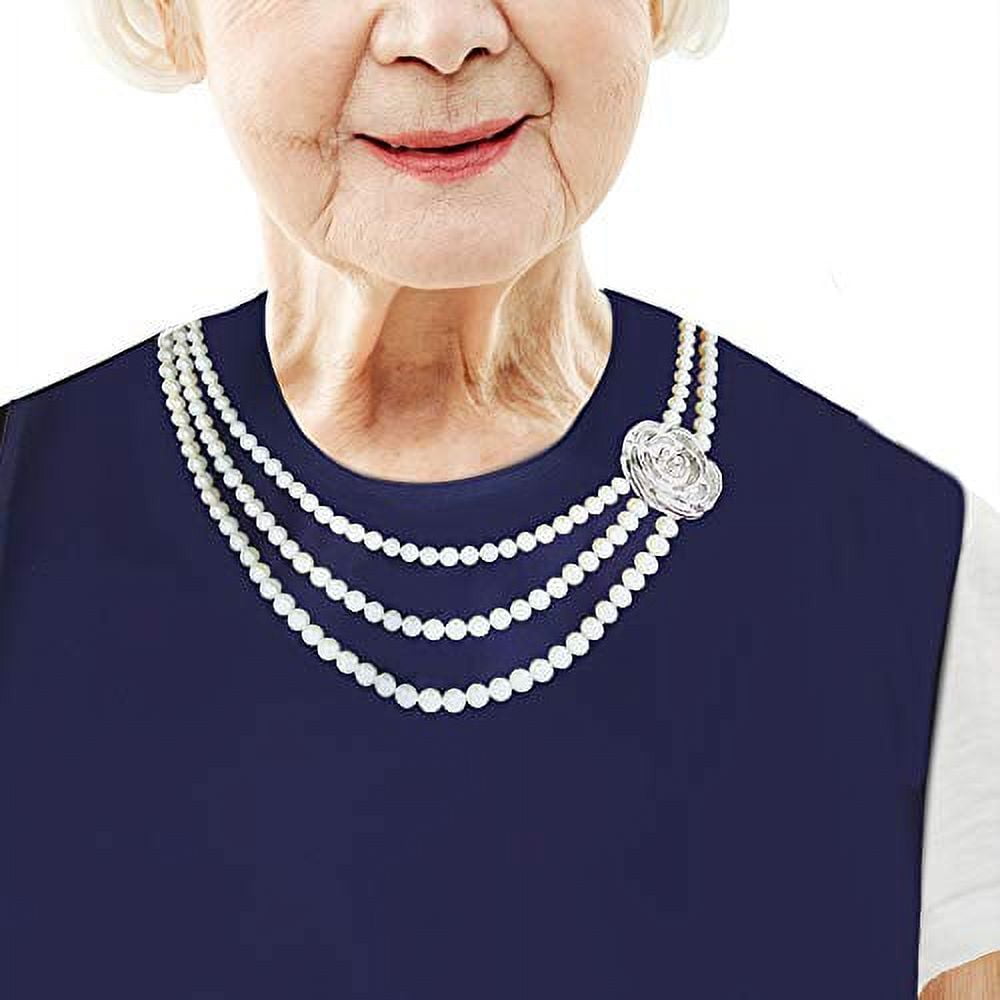 Classy Pal Adult Bibs for Women, Wipe ‘n Wear™ Clothing Protectors for ...