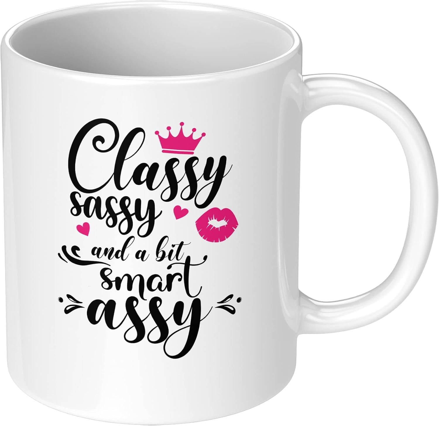 Classy Sassy and a Bit Smart Assy Ceramic Coffee Mug Cute Birthday ...