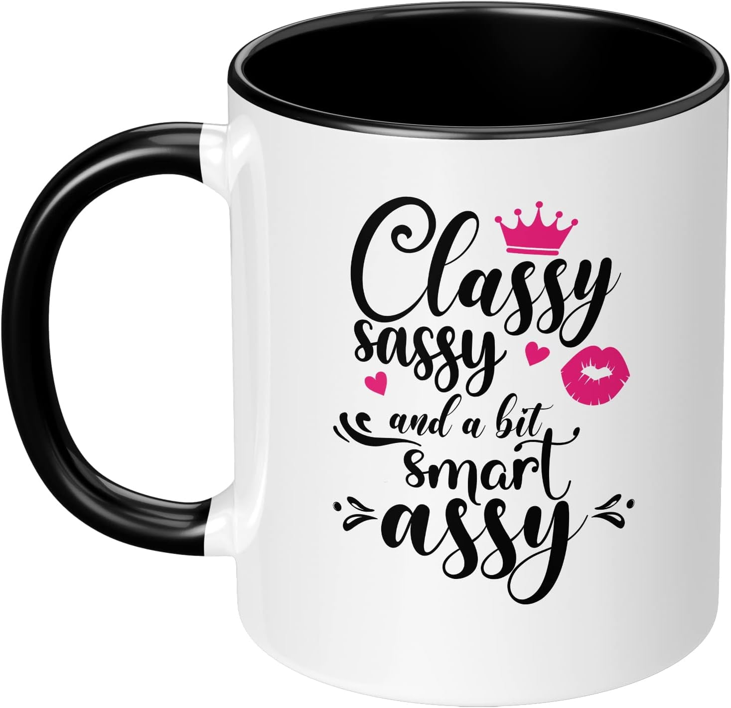 Classy Sassy a Bit Smart Assy Ceramic Coffee Mug Cute Birthday Present ...