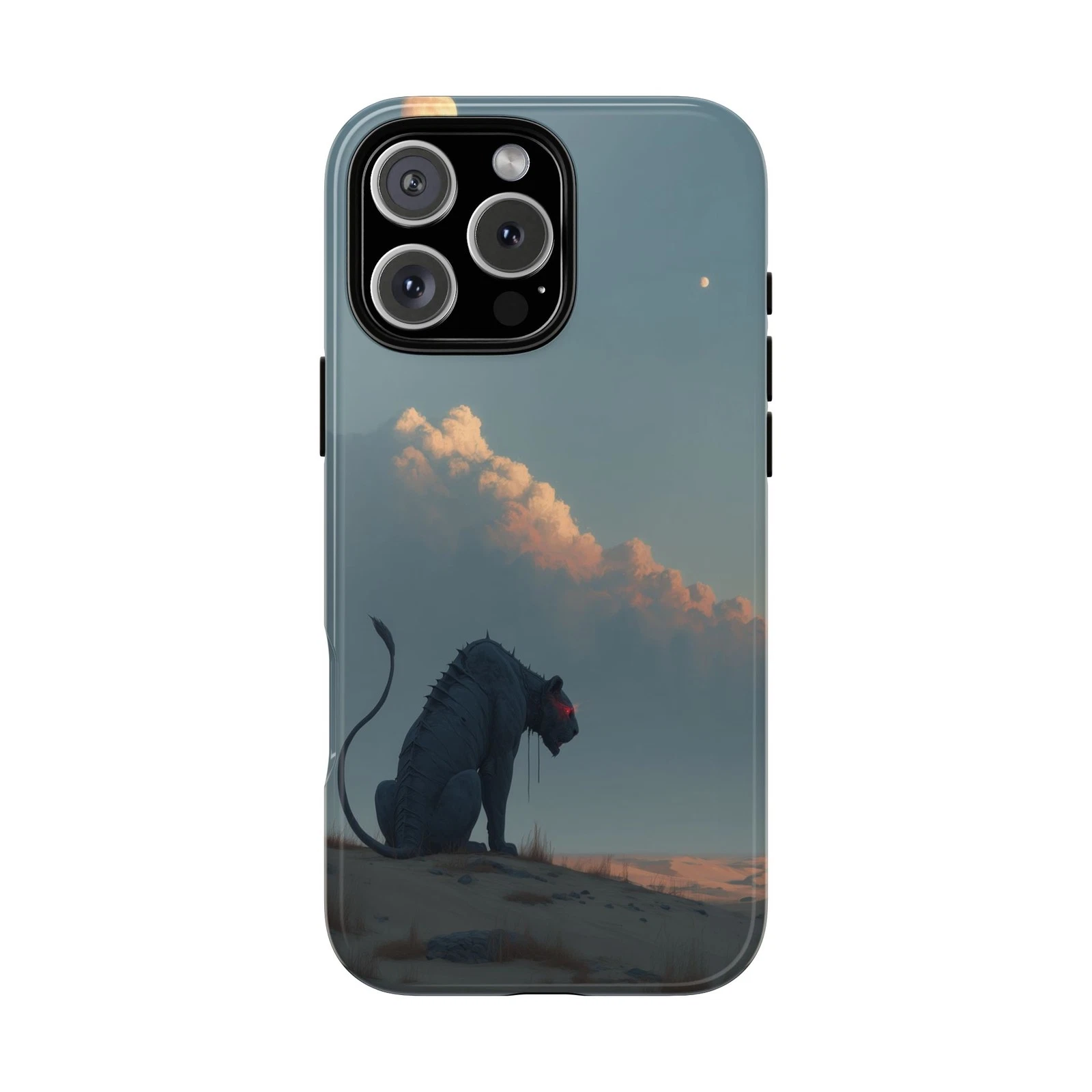 Classy Tea Cat Wearing Monocle Cartoon Phone Cover for iPhone 11 12 13 ...