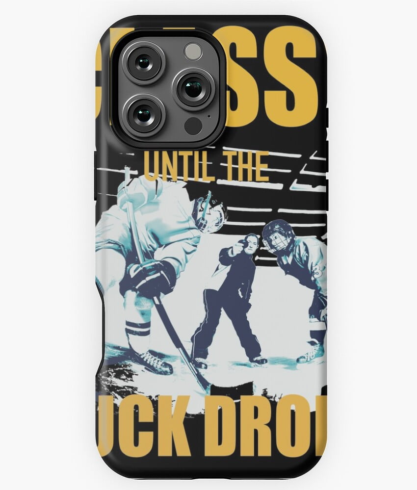 Classy Until The Puck Drops Hockey Phone Case for iPhone 16 15 14 13 12 ...
