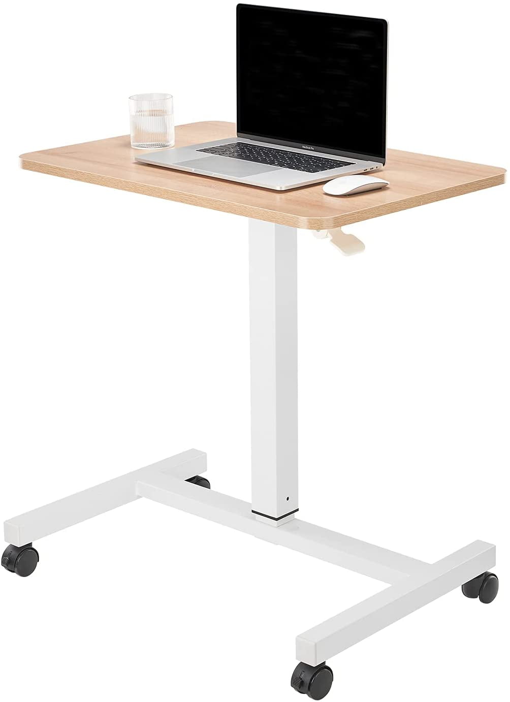 Clatina Mobile Workstation, Adjustable Laptop Desk, 28x19 inch ...