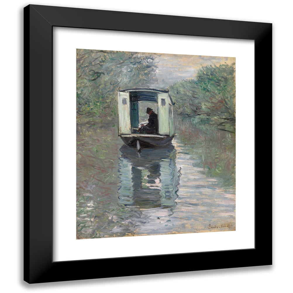 Claude Monet 12x14 Black Modern Framed Museum Art Print Titled - The ...