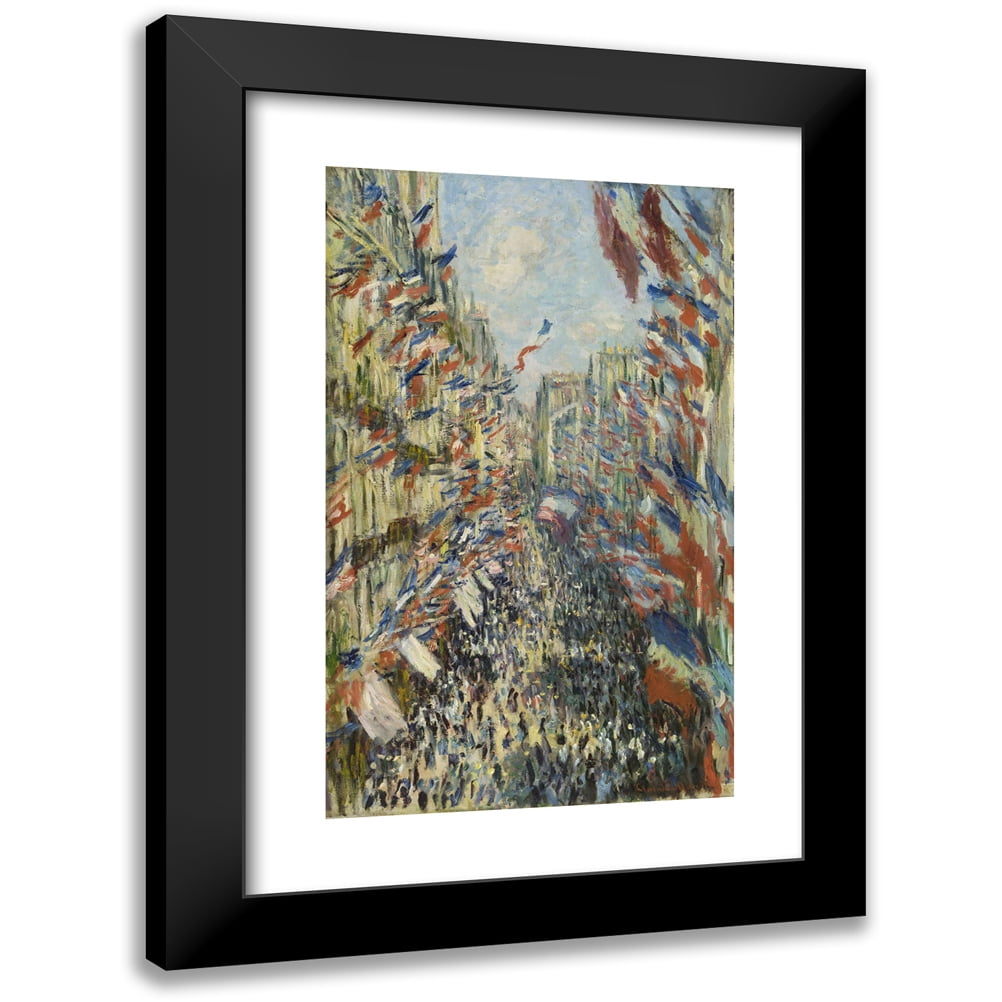 Claude Monet 16x24 Black Modern Framed Museum Art Print Titled - The ...