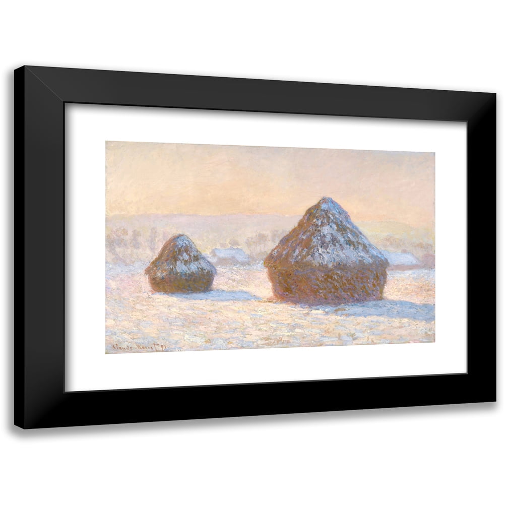 Claude Monet 18x13 Black Modern Framed Museum Art Print Titled ...