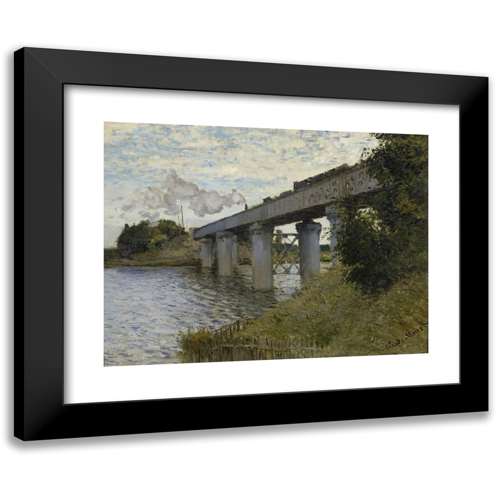 Claude Monet 18x15 Black Modern Framed Museum Art Print Titled - The ...