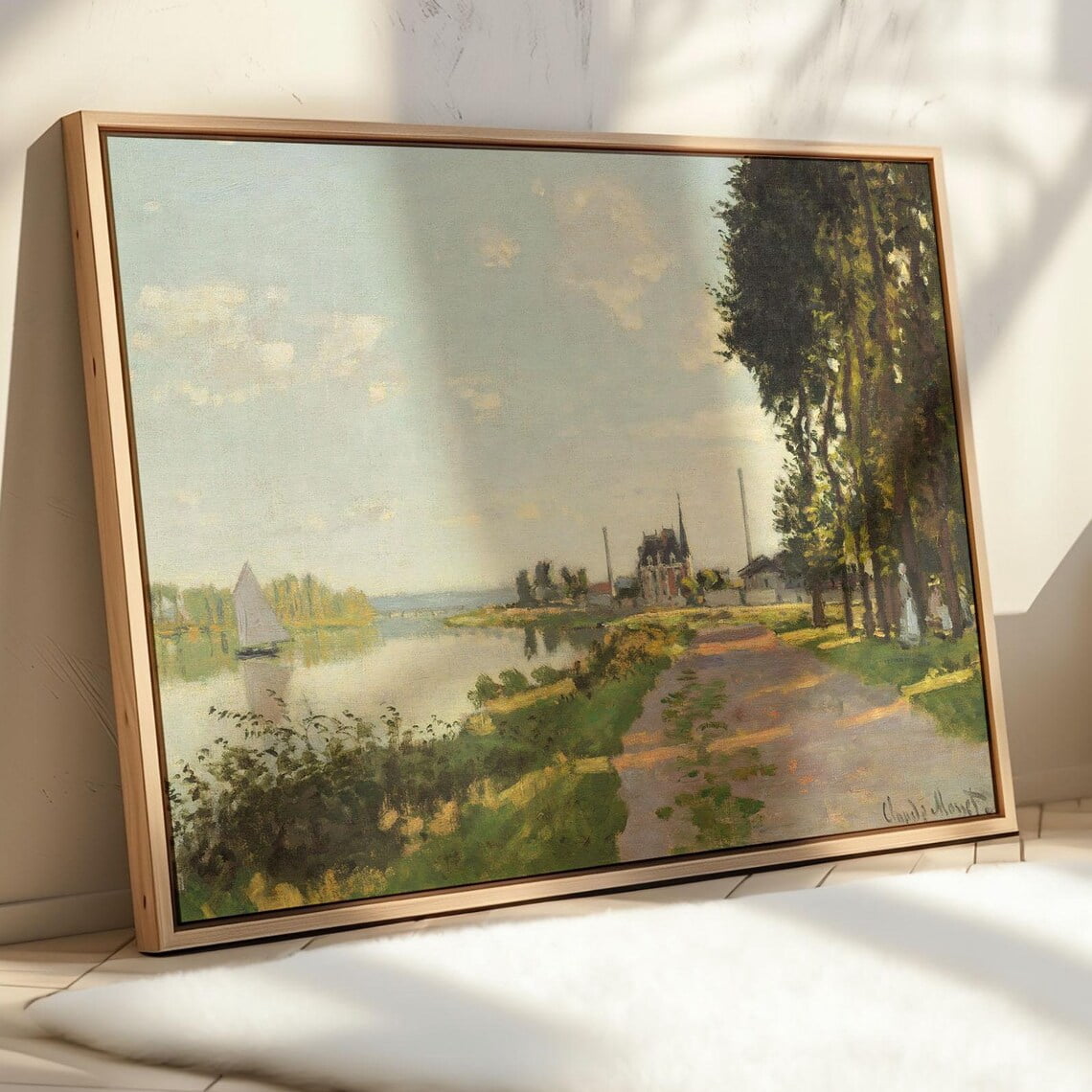 Claude Monet - Argenteuil 1872 Wall Art - Wall Art - Vintage Wall Art ...