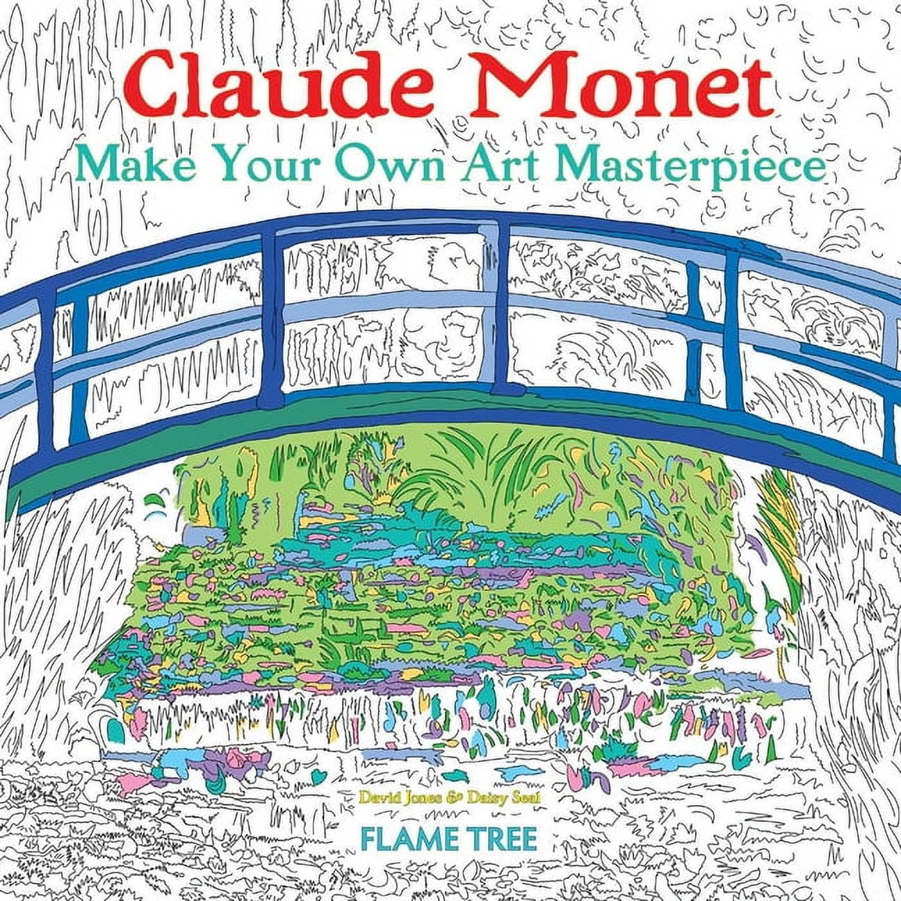 Claude Monet Art Coloring Book : Make Your Own Art Masterpiece ...