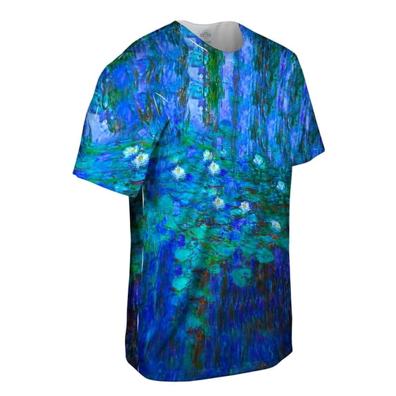 Claude Monet - Blue Water Lilies 1916 Mens T-Shirt All Over Print ...