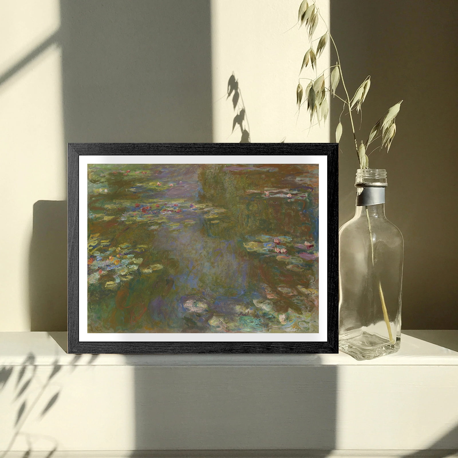 Claude Monet Canvas Prints Wall Art Oil Painting Reproduction, Water ...