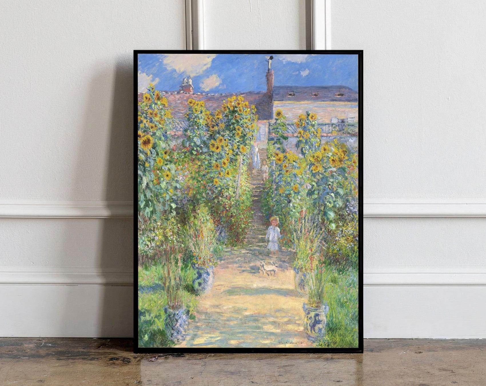 Claude Monet Exhibition Poster, Claude Monet Exhibition print, Monet ...