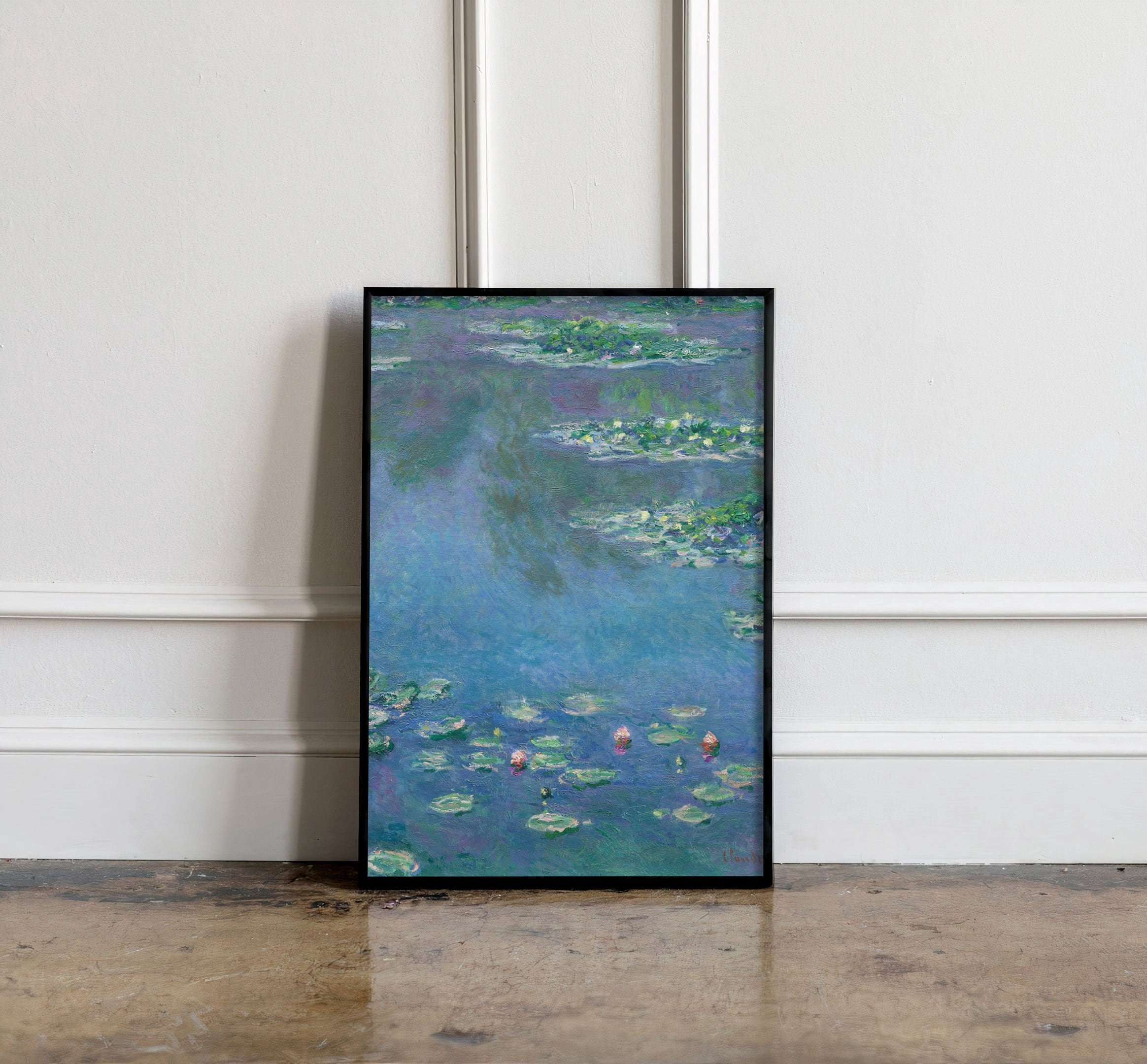 Claude Monet Exhibition Poster, Water lilies Claude Monet, Monet ...
