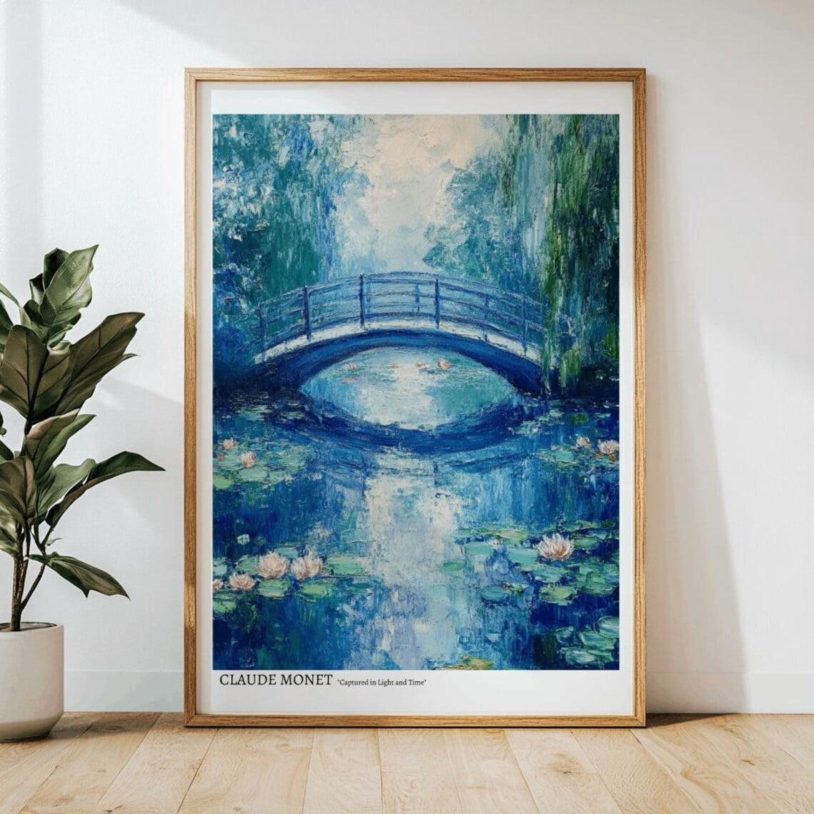 Claude Monet Exhibition Posters, Vintage Painting Gallery Wall Art ...