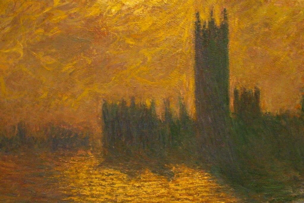 Claude Monet Houses Of Parliament Stormy Sky Impressionist Art Posters ...