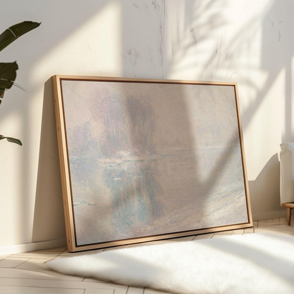 Claude Monet Ice Floes Vintage Impressionism Wall Art, Unframed Paper ...