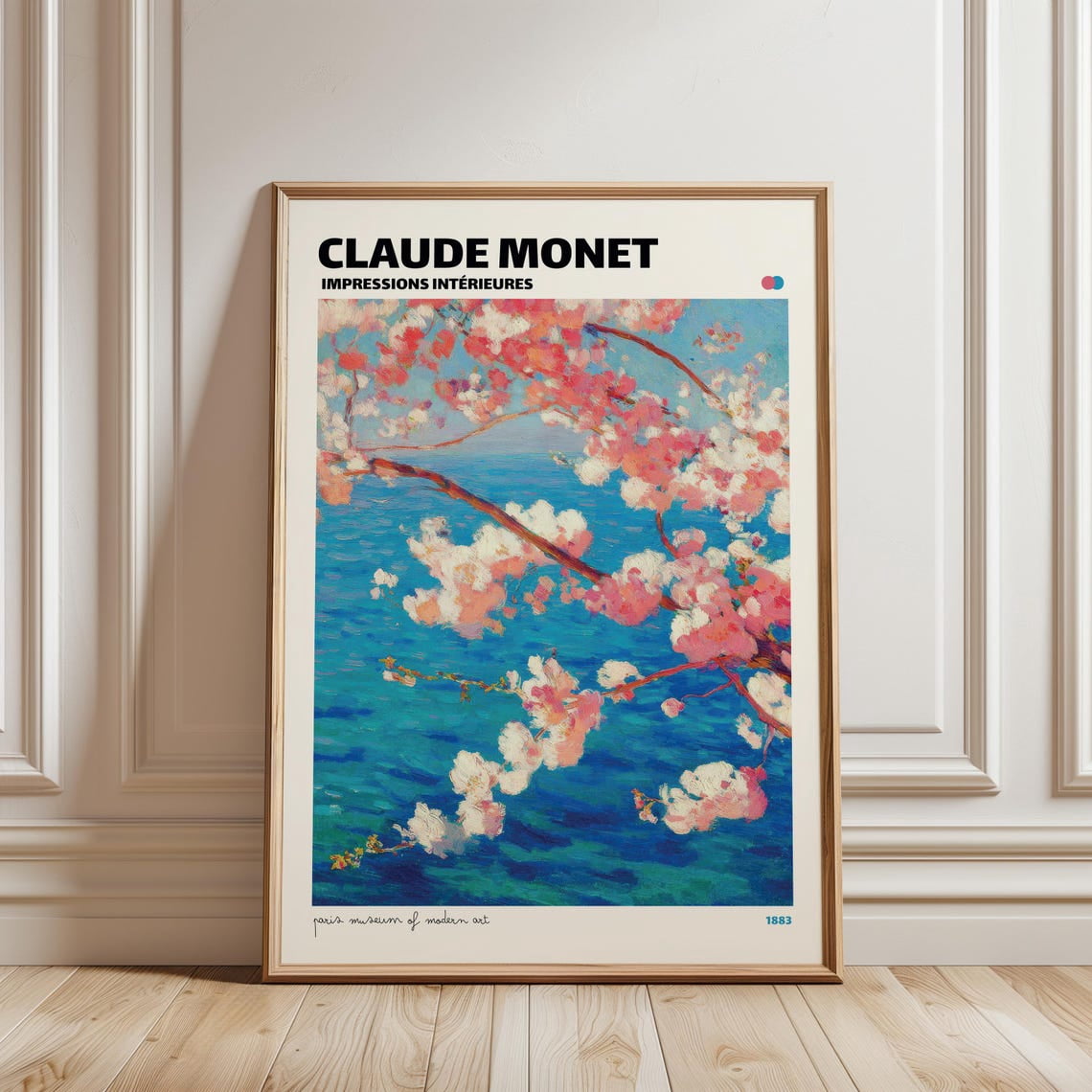 Claude Monet Impressionist Floral Scene French Garden Blossom Museum ...