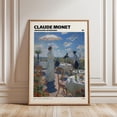 Claude Monet Impressionist Garden Paris Cafe Terrace Museum Style Decor ...