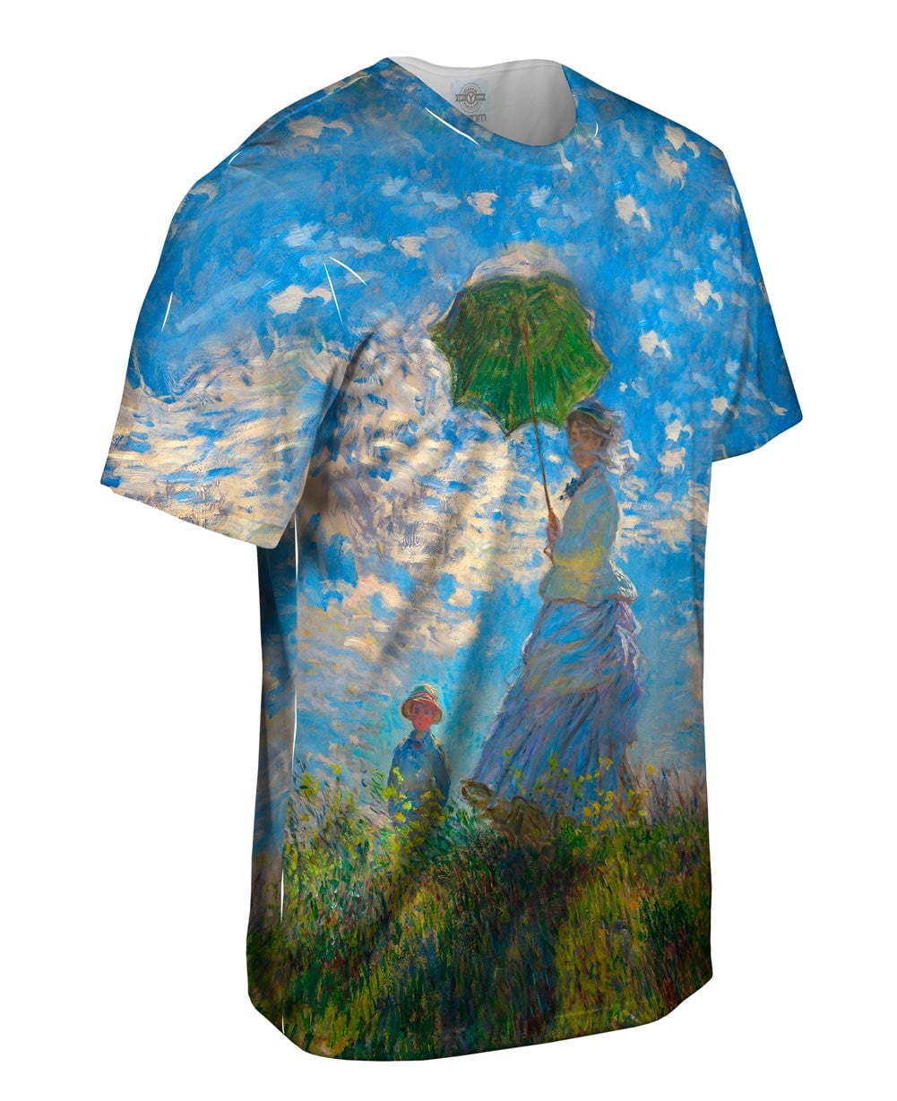 Claude Monet - La Promenade 1875 Mens T-Shirt All Over Print - Walmart.com