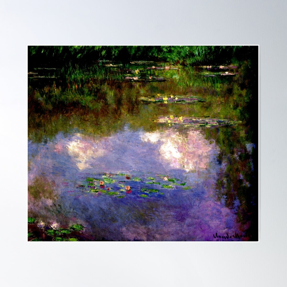 Claude Monet | Landscapes Of Water And Reflection | "Water Lilies -The ...