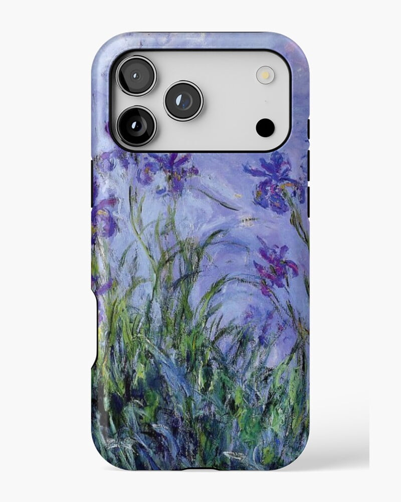 Claude Monet : Lilac Irises 1914 H041 Premium Durable Case for iPhone ...