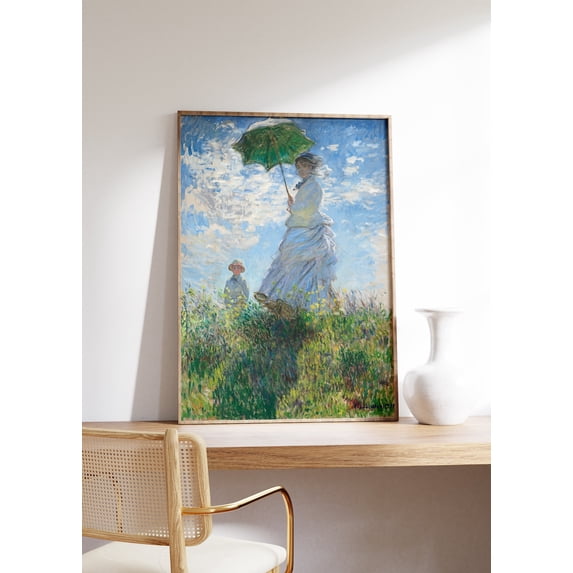 Claude Monet Muse Portrait Poster, Unframed Size 12x18 - Walmart.com