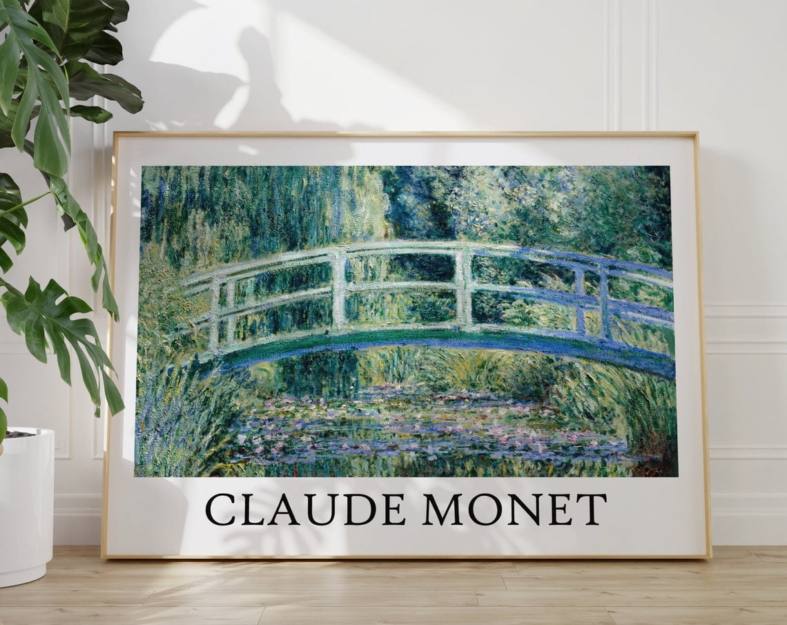 Claude Monet Poster - High-Quality Exhibition Art As Claude Monet Wall ...